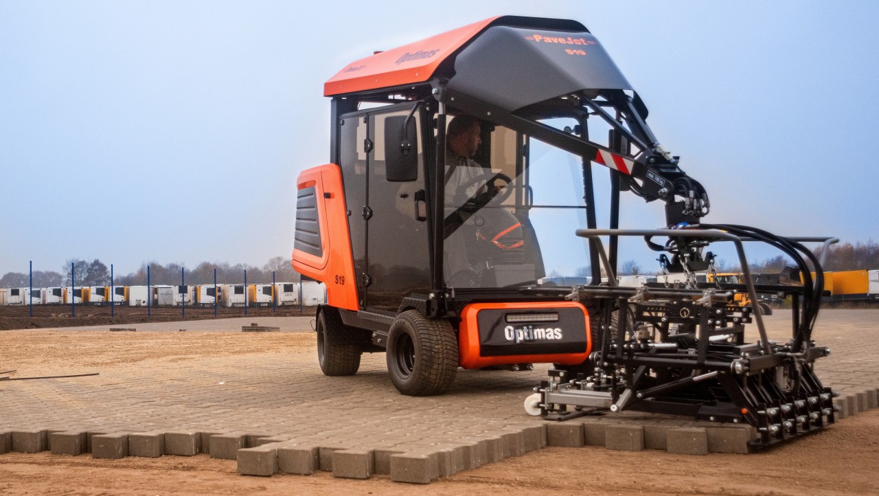 Optimas - Paver-Clamp Multi6 M (Paver Laying machine)